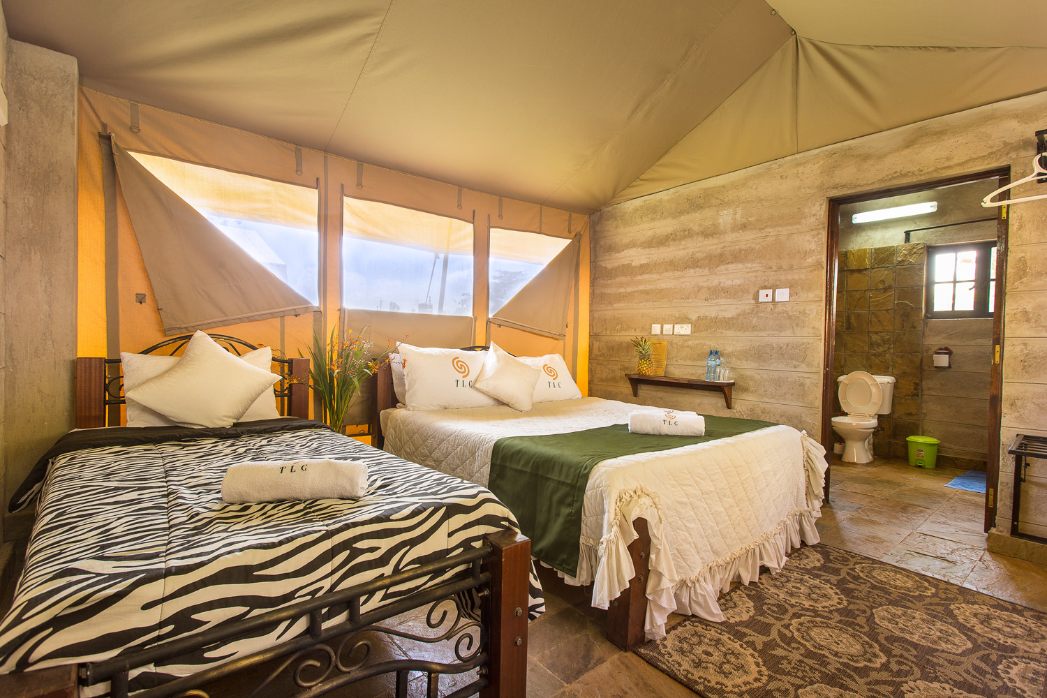 Tented Rooms - Tetura Luxury Camp